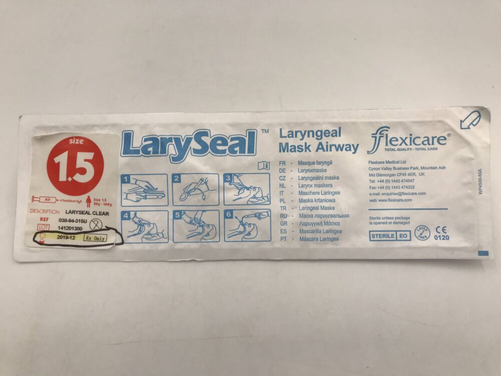 Laryngeal Mask Airway Sizes