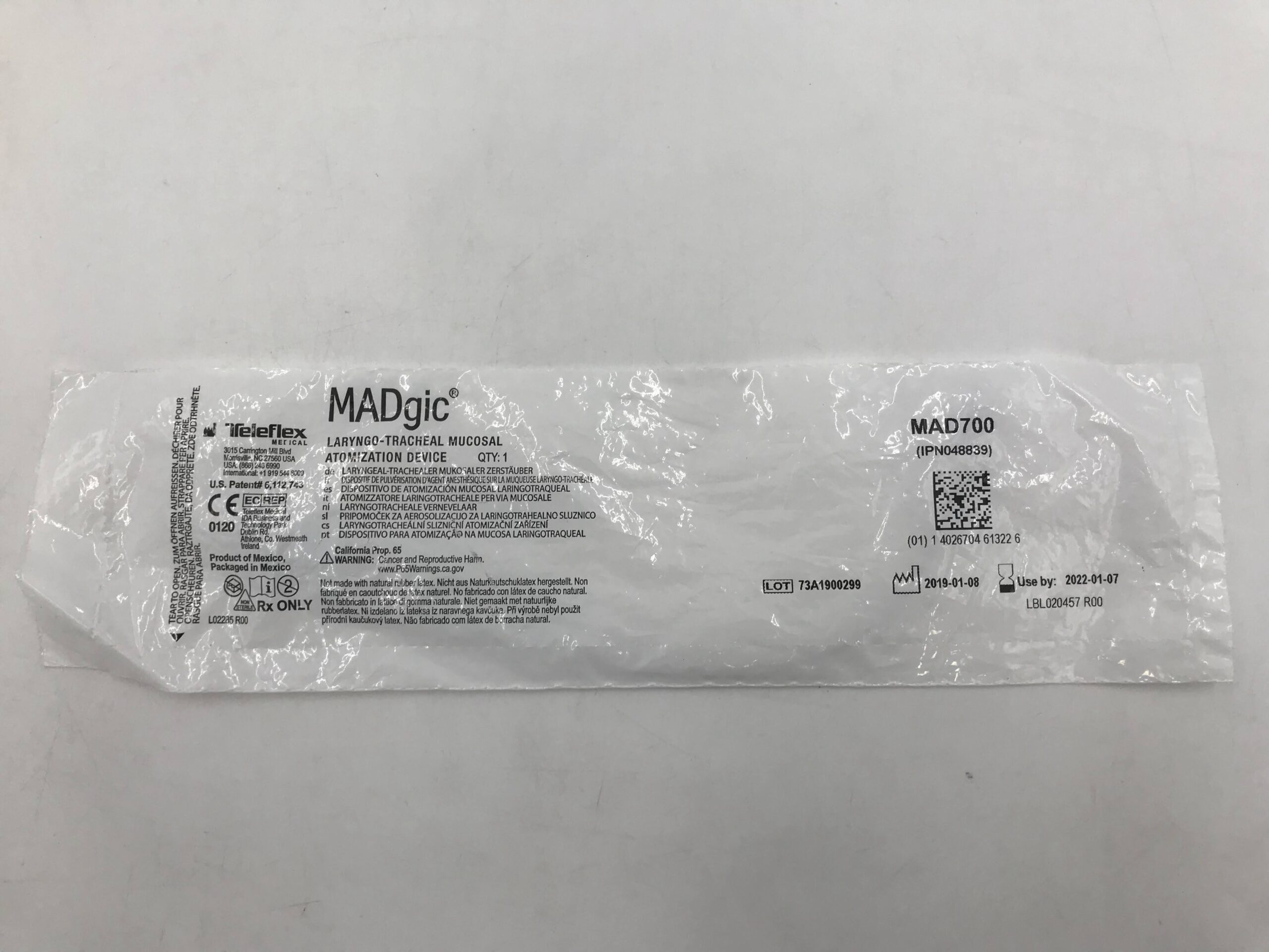 Laryngo-Tracheal Mucosal Atomization Device – GB TECH USA