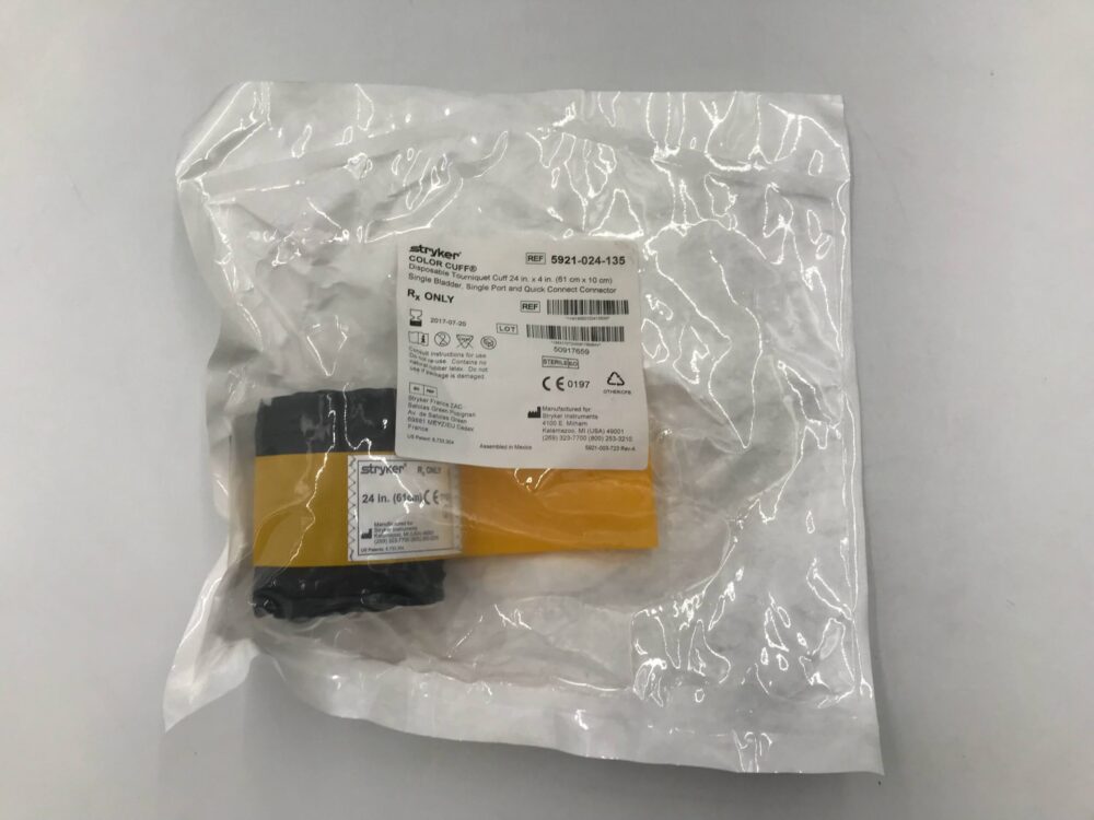 STRYKER 5921-024-135 Color Cuff Quick Connect Single Port Single ...