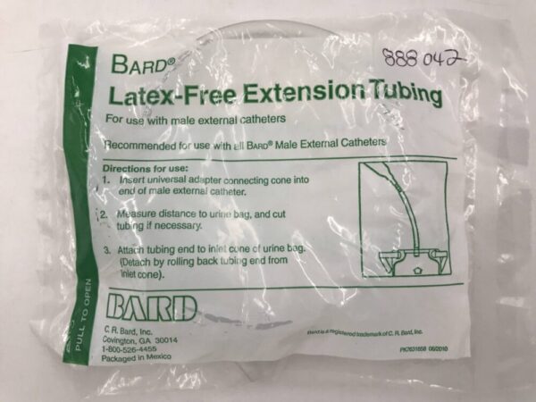 Bard 150615 Latex-Free Extension Tubing for Use with Male External ...