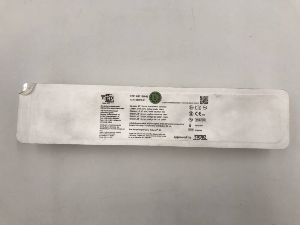 MTP 091115-01 Storz Cutter Ø 15mm Colour Code Black (X) - GB TECH USA