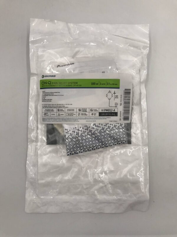HALYARD PM012-A ON-Q Pain Relief System w/Silversoaker Antimicrobial ...