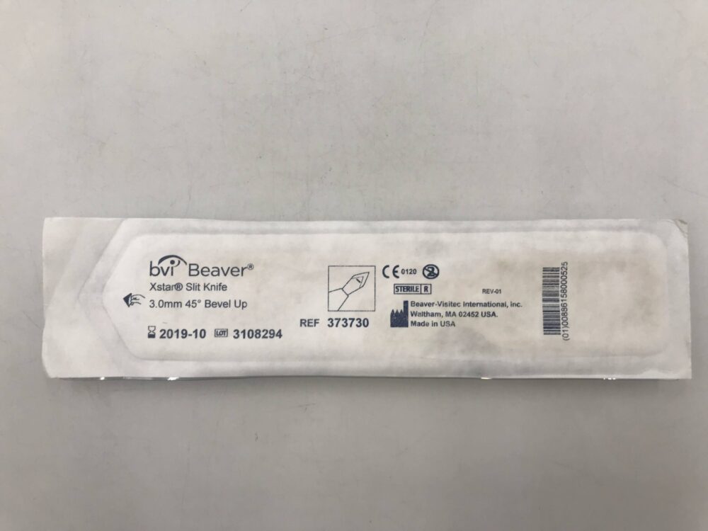 Beaver-Visitec 373730 BVI Xstar Slit Knife 3.0mm 45° Bevel Up (X) - GB ...