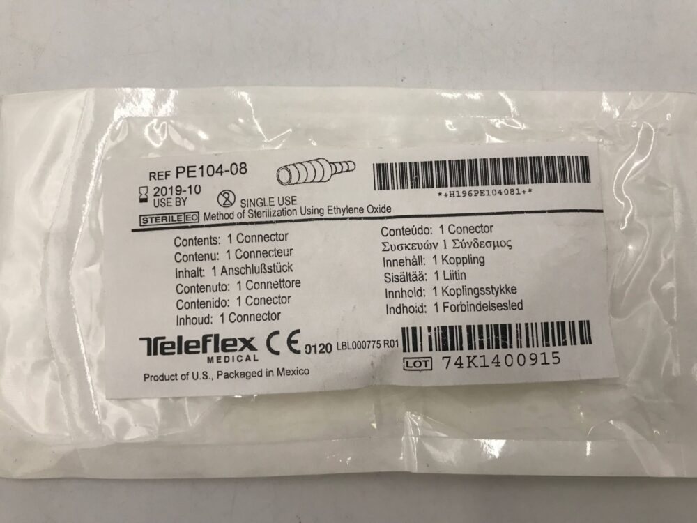 TELEFLEX PE104-08 Connector (X) - GB TECH USA