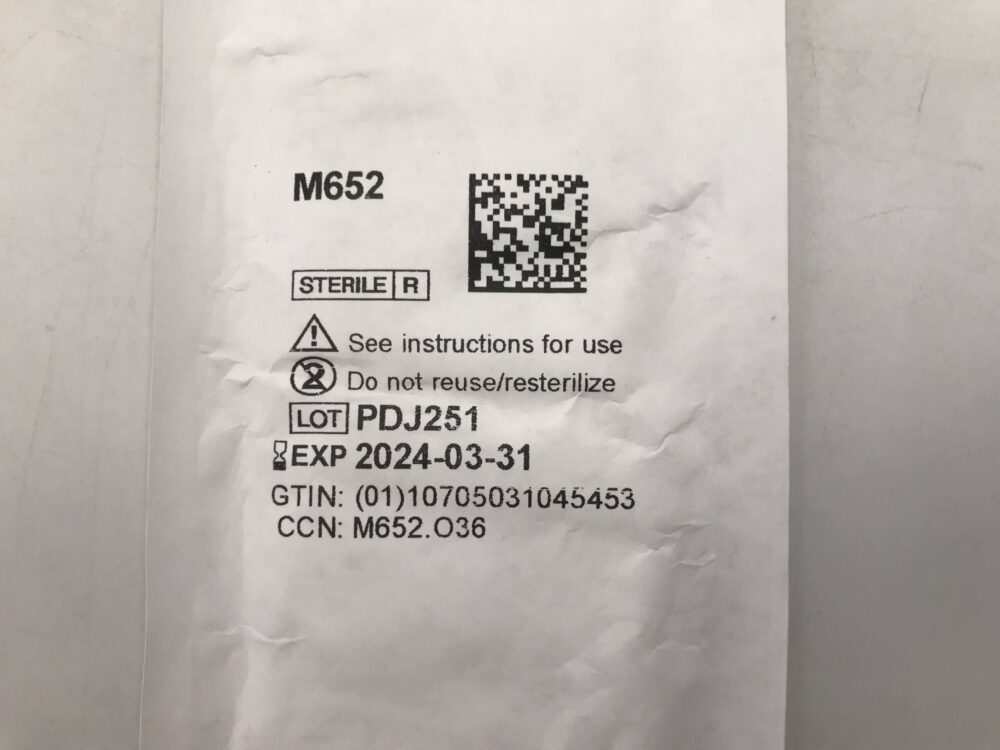 Ethicon M652 Surgical Steel 4 (6.0 metric)18" CCS Conventional Cutting ...
