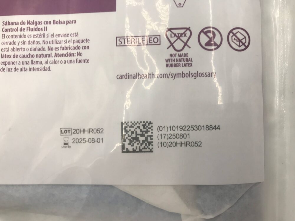 Cardinal Health 8482 Convertors Under Buttocks Drape with Fluid Control ...