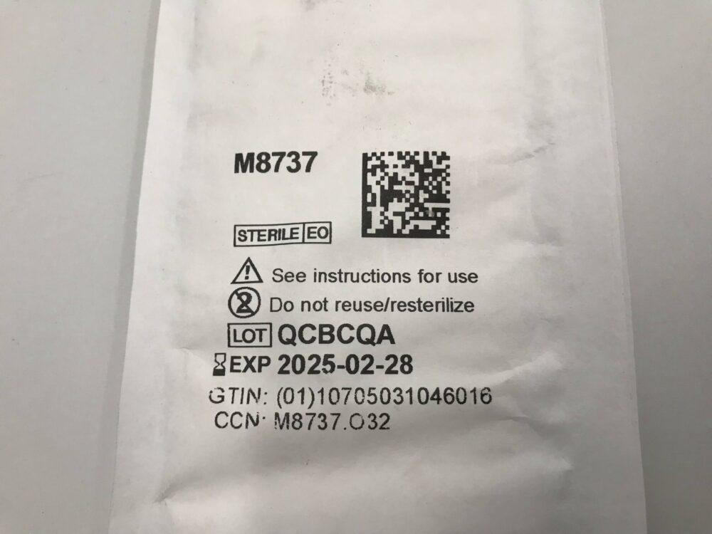 Ethicon M8737 Prolene Blue Monofilament Suture 7-0 24" BV175-6 8mm ...