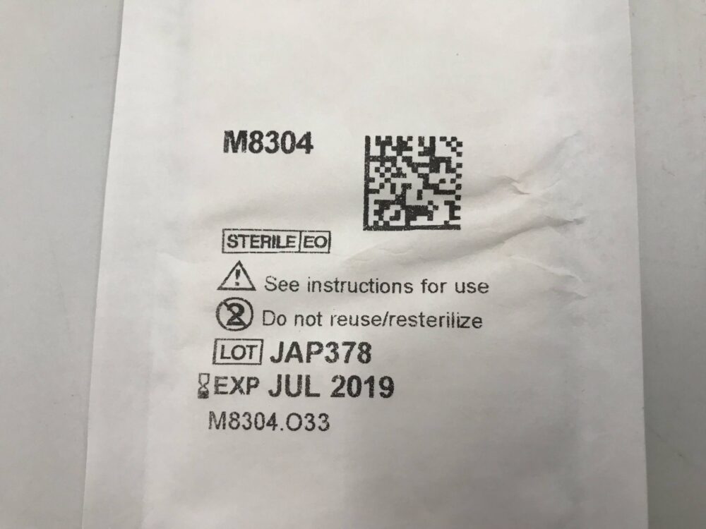 Ethicon M8304 Prolene Blue Monofilament Suture 7-0 24″ BV-1 9.3mm Taper ...