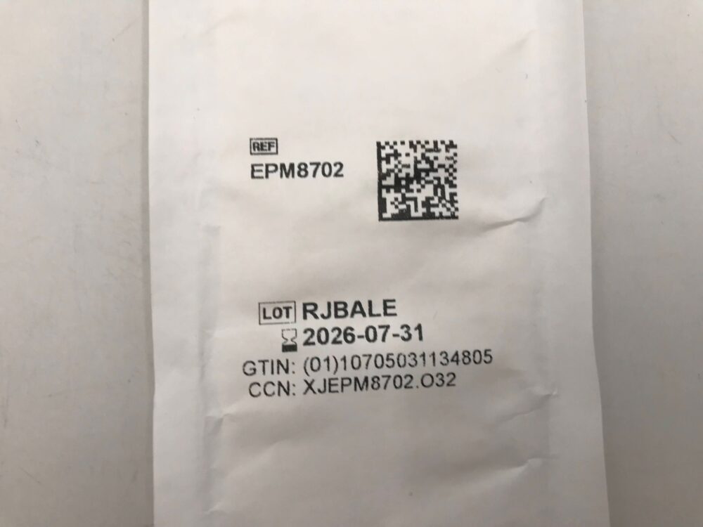 ETHICON EPM8702 Prolene Polypropylene Blue Monofilament Non-Absorbable Suture 7-0, BV-1, MS/4 ...