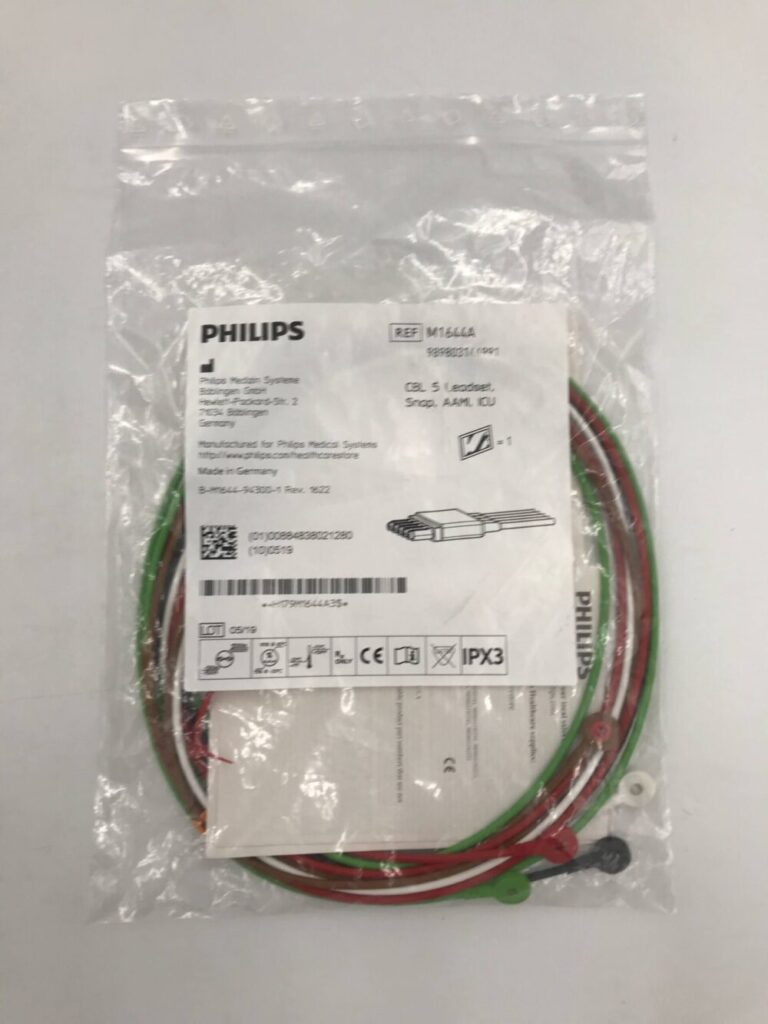 PHILIPS M1644A CBL 5 Leadset Namp AAMI, ICU – GB TECH USA