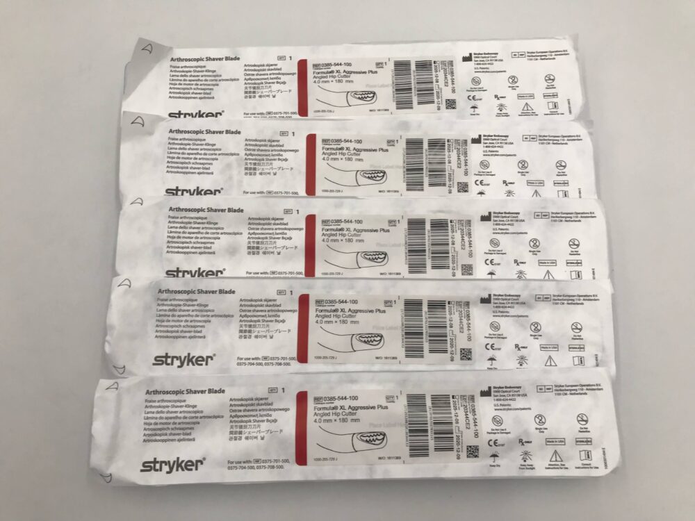 Stryker 0385-544-100 Formula XL Aggressive Plus Angled Hip Cutter 4.0mm ...