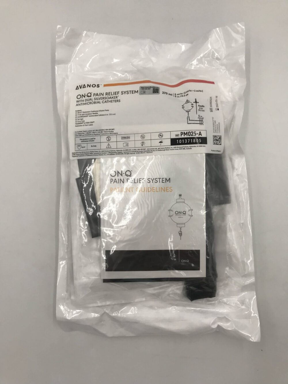 AVANOS PM025-A ON-Q Pain Relief System w/Dual SilverSoaker ...