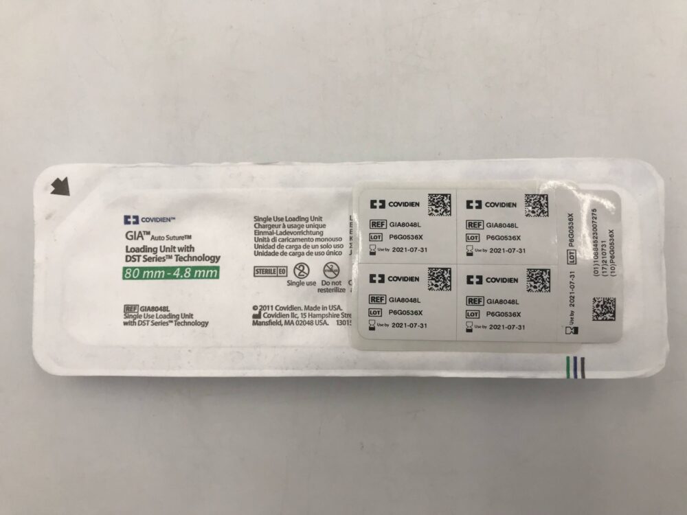 Covidien GIA8048L GIA Autosuture loading Unit with DST Series ...