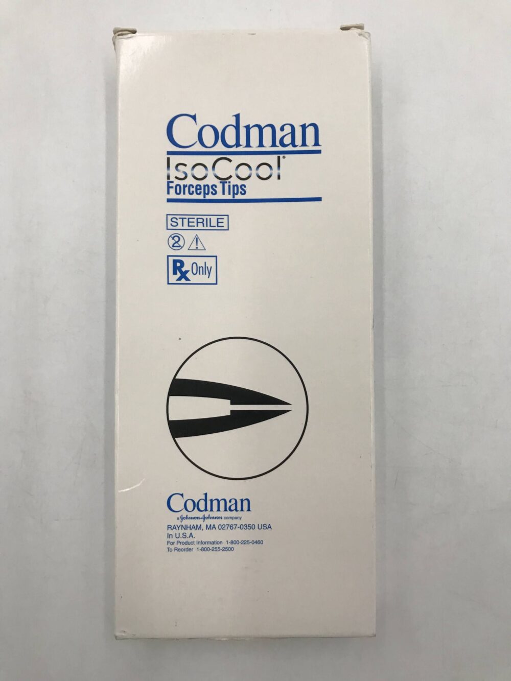 Codman 8135100S Isocool AHT Bipolar Forceps Tips 8 1/2", 1mm Tip ...
