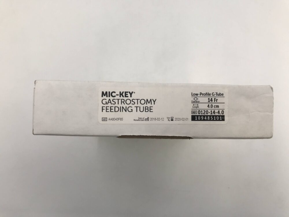 Halyard 0120-14-4.0 Mic-Key* Gastrostomy Feeding Tube Low-Profile G ...