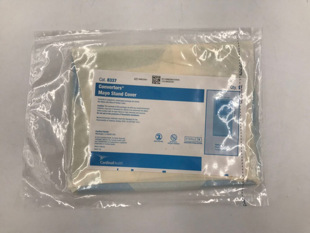 CARDINAL HEALTH 8337 Convertors May Stand Cover 22.75x55.5in - GB TECH USA