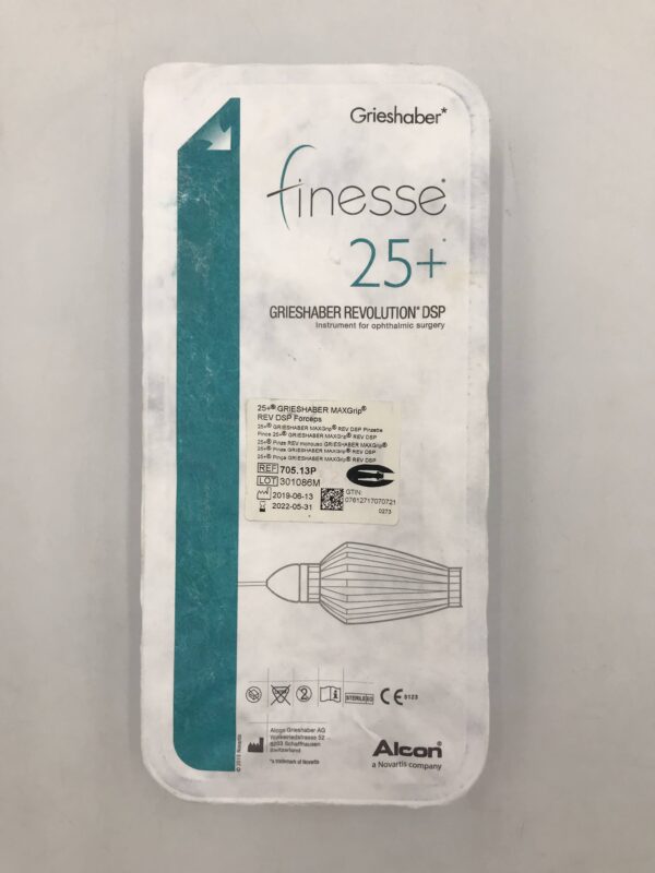 ALCON 705-13P Finess Grieshaber MAXGrip Rev DSP Forceps 25+(X) – GB ...