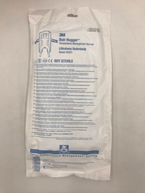 3M 58501 Bair Hugger Blanket Total Temperature Management Lithotomy ...