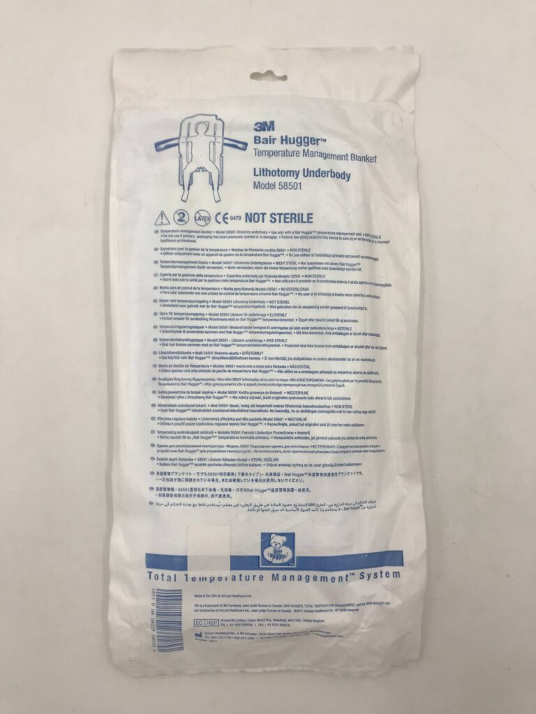 3M 58501 Bair Hugger Temperature Management Lithotomy Underbody Blanket ...