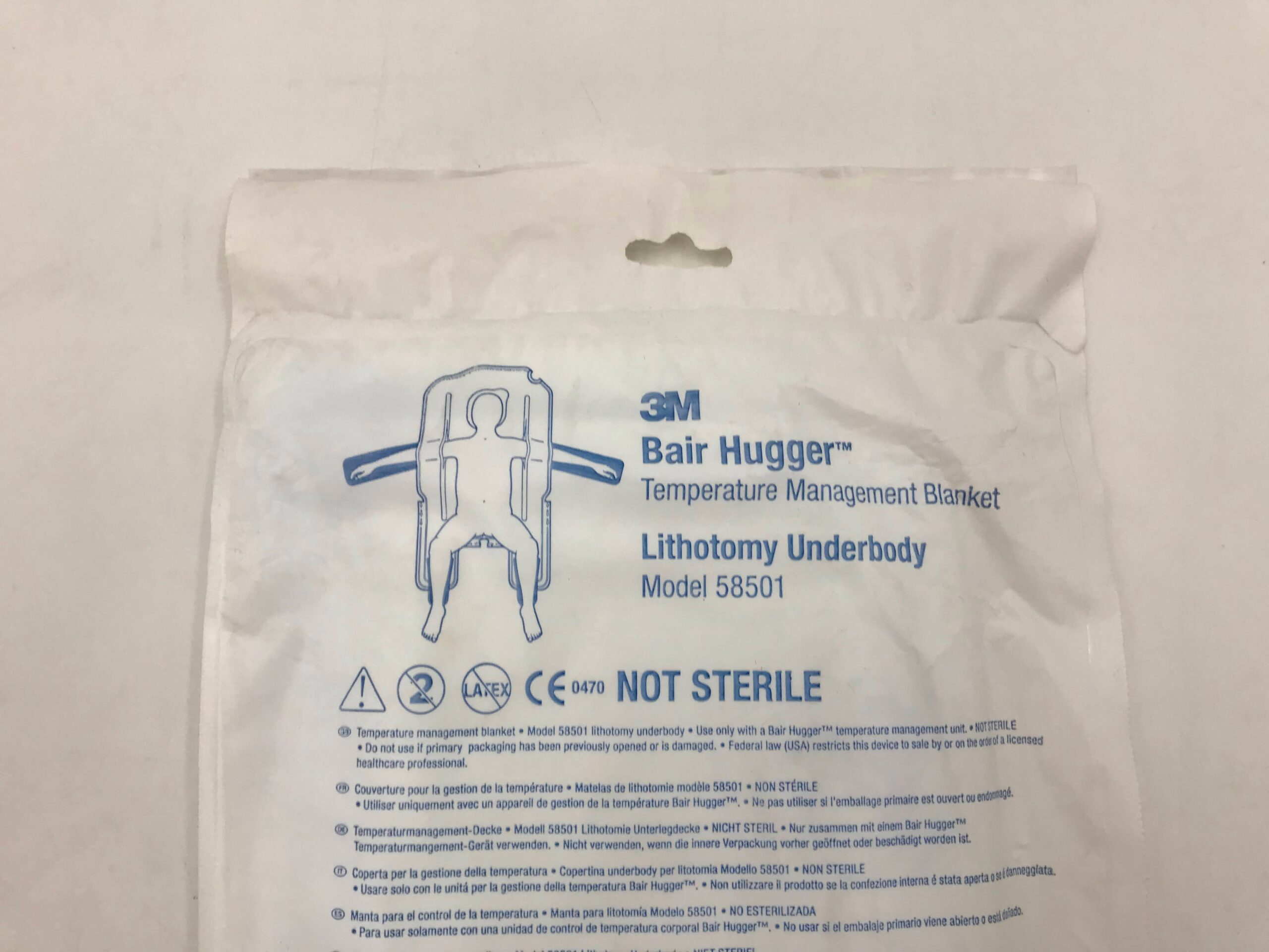 3M 58501 Bair Hugger Temperature Management Lithotomy Underbody Blanket ...
