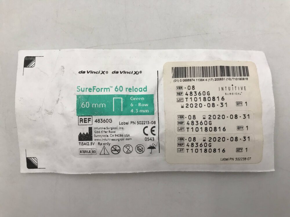 Intuitive Surgical 48360G da Vinci X da Vinci Xi SureForm 60 Reload ...