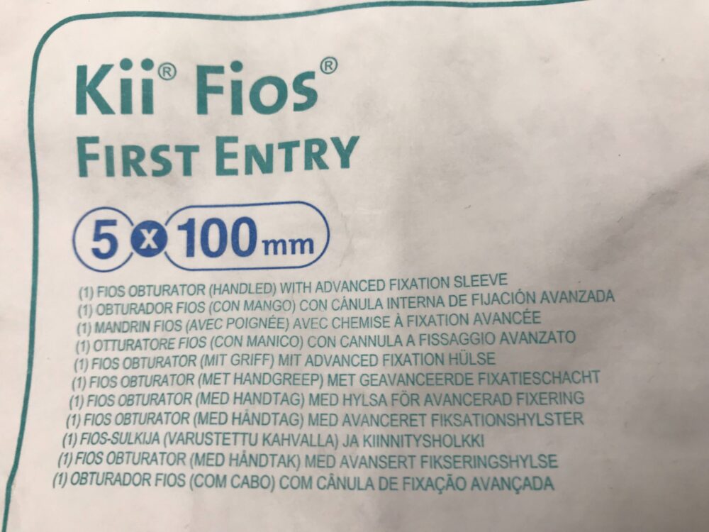 Applied CFF04 Kii Fios First Entry Obturator (Handled) with Advance ...