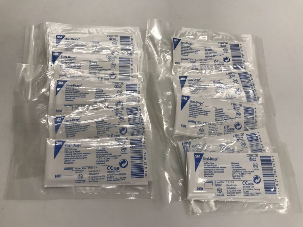 3M 1000 Steri-Drape Small Towel Drape 17in x 11in (10/Box) (X) - GB ...