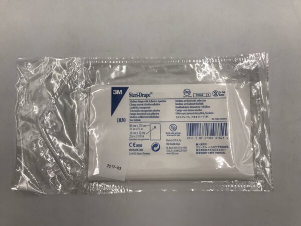 3M 1030 Steri-Drape Small Drape with Adhesive Aperture 80cm x 130cm ...