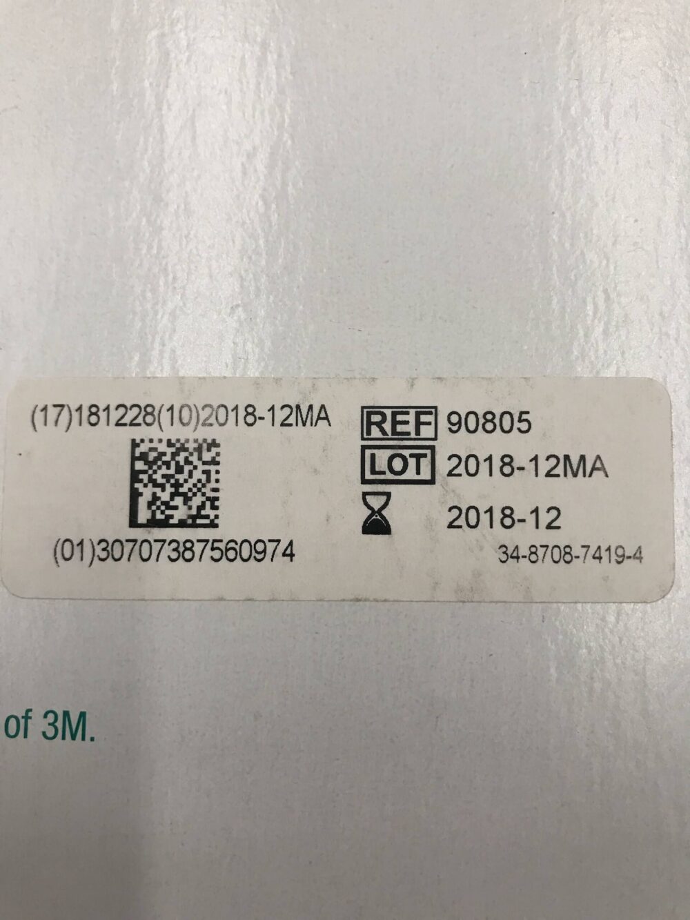 3M 90805 Tegaderm Absorbent Clear Acrylic Dressing 7-1/8in x 8in (5 ...