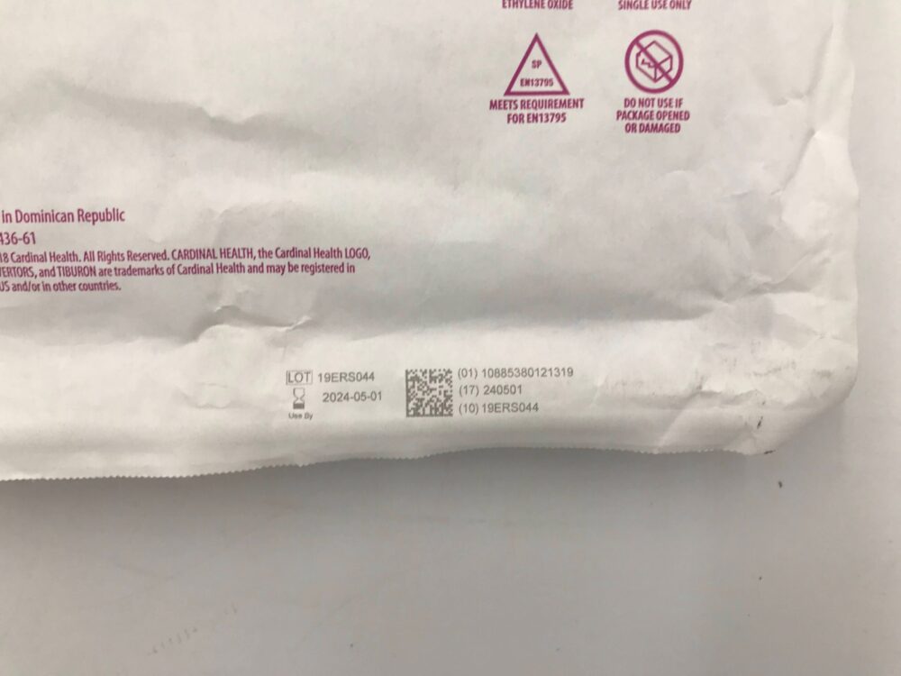 CARDINAL HEALTH 29436 Split Sheet Convectors Tiburon, AAMI Level 4 ...