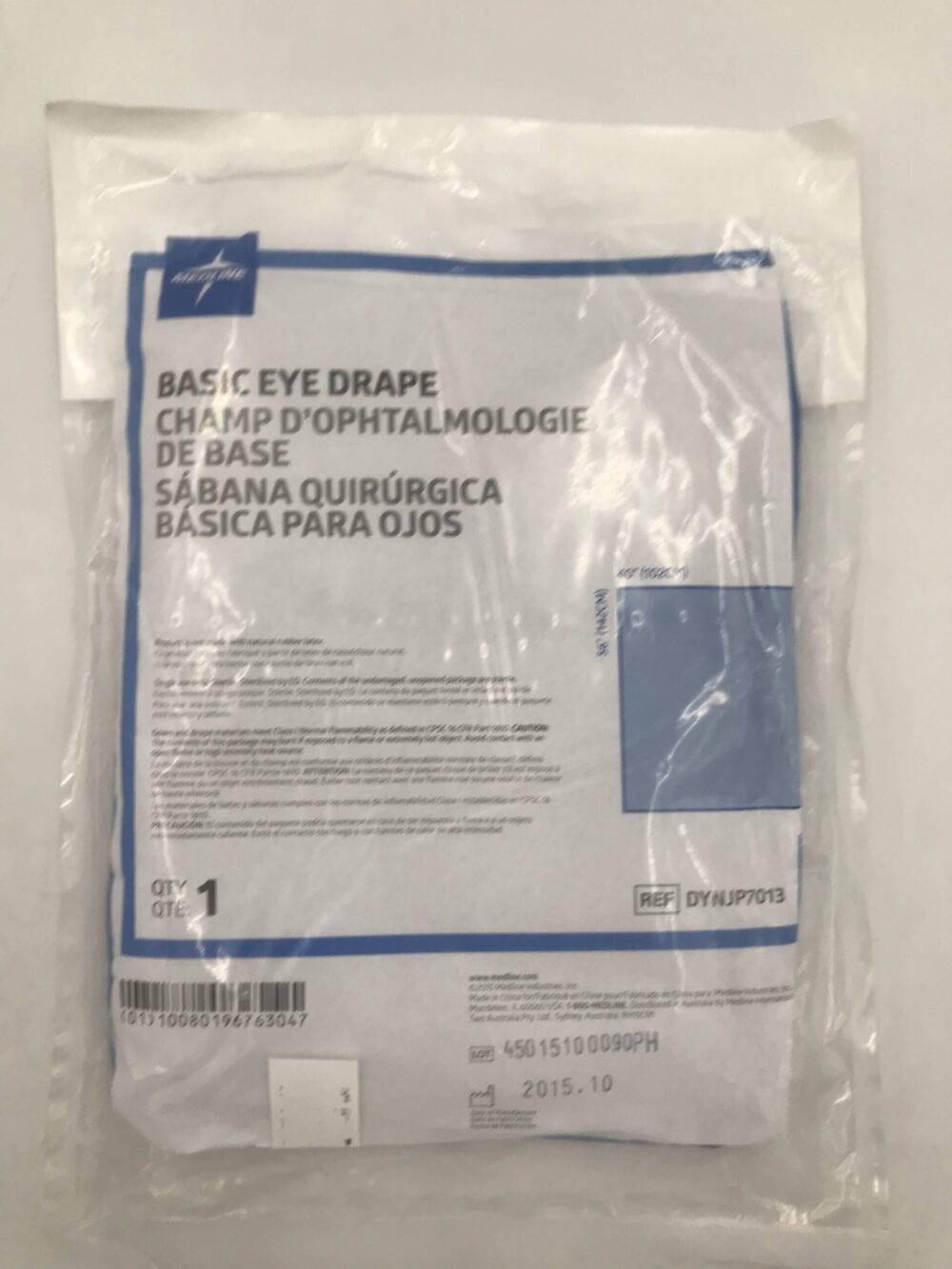 MEDLINE DYNJP7013 Basic Eye Drape 56in x 40in – GB TECH USA