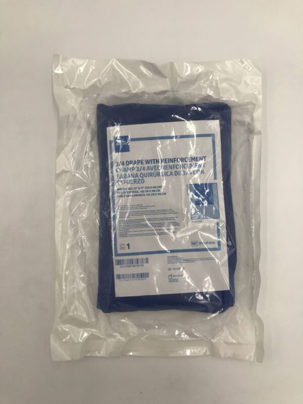 MEDLINE DYNJP2416 (3/4)Drape w/ Reinforcement 77in x 53in - GB TECH USA
