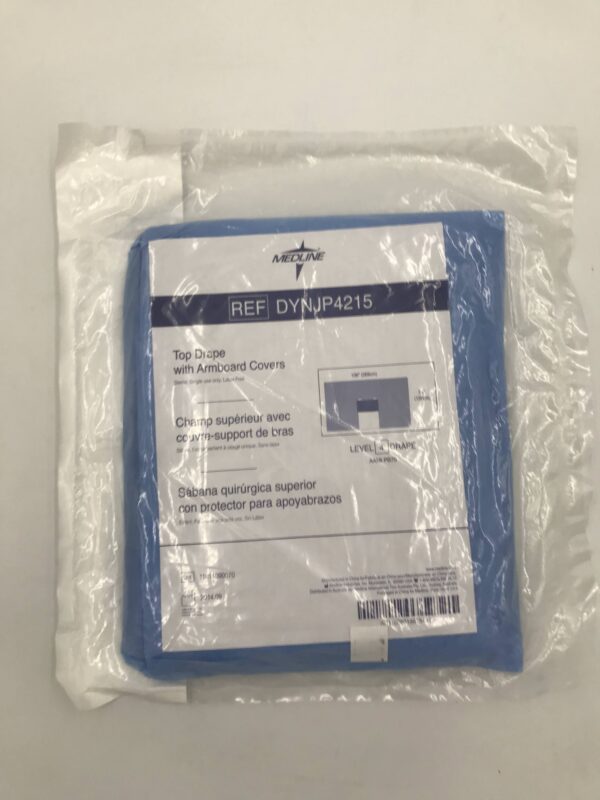 MEDLINE DYNJP4215 Top Drape w/ Armboard Covers Level 4, 106″x 59″ - GB ...