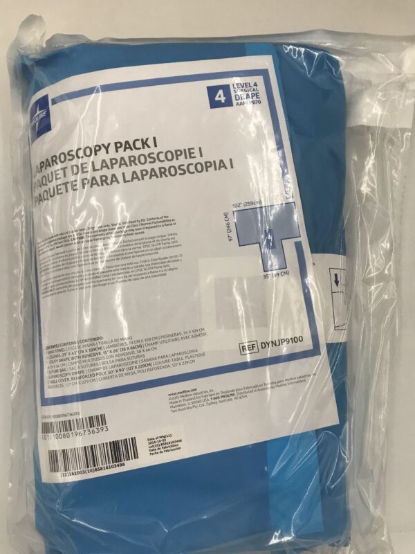 Medline DYNJP9100 Laparoscopy Pack I (10/Box) - GB TECH USA