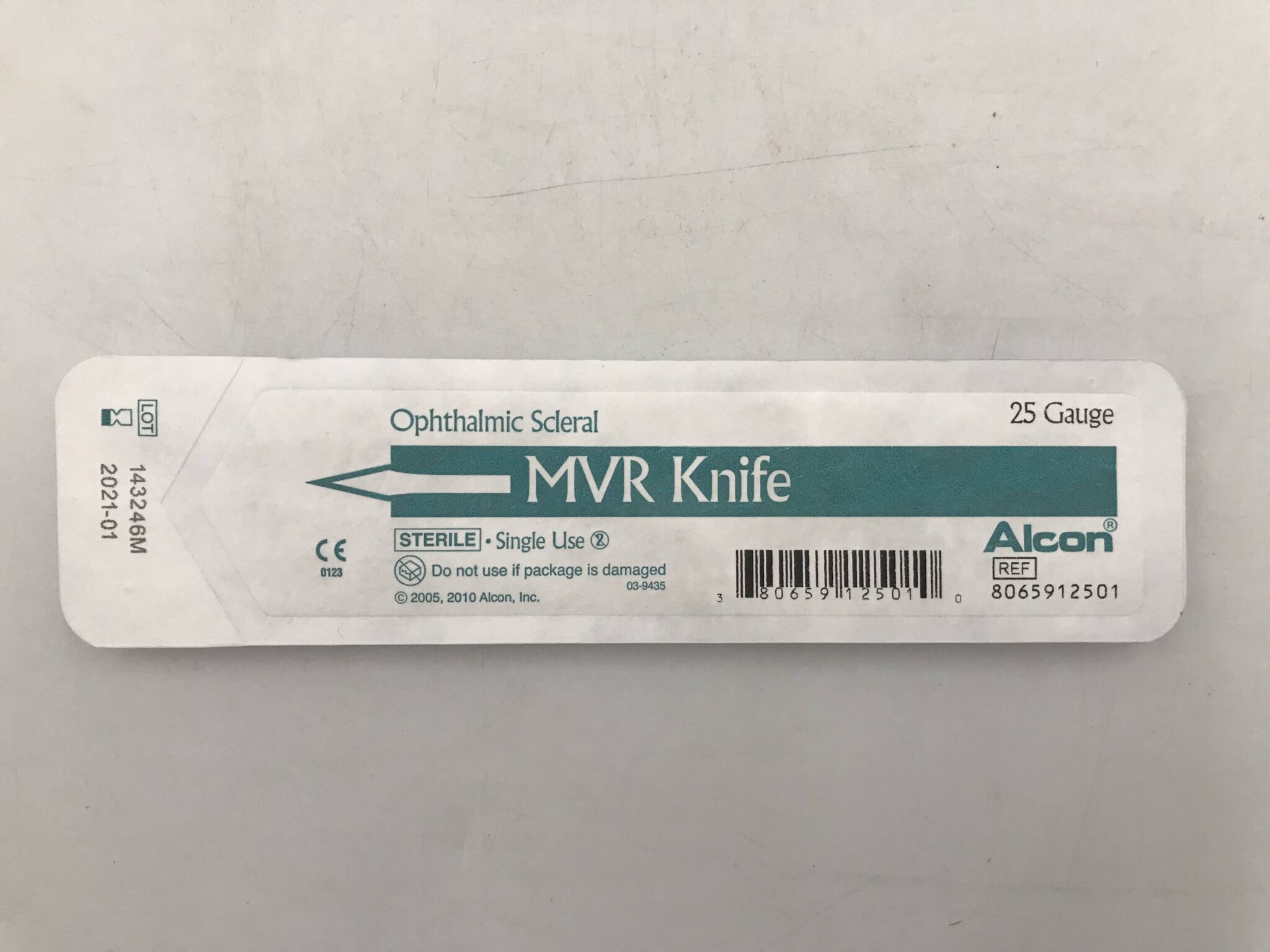 ALCON 8065912501 Ophthalmic Scleral MVR Knife 25Gauge (X) - GB TECH USA