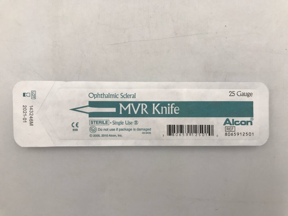ALCON 8065912501 Ophthalmic Scleral MVR Knife 25Gauge (X) - GB TECH USA