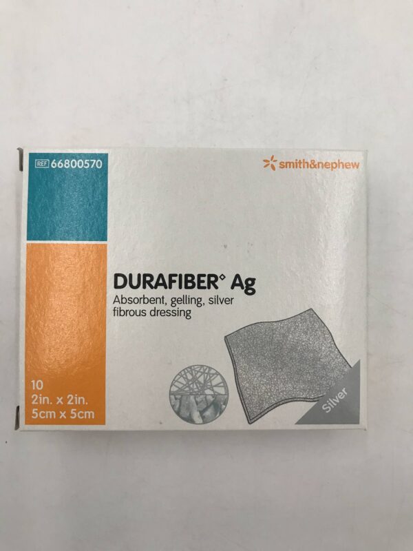 Smith & Nephew 66800570 Durafiber Ag 2in x 2in (10/Box) (X) – GB TECH USA