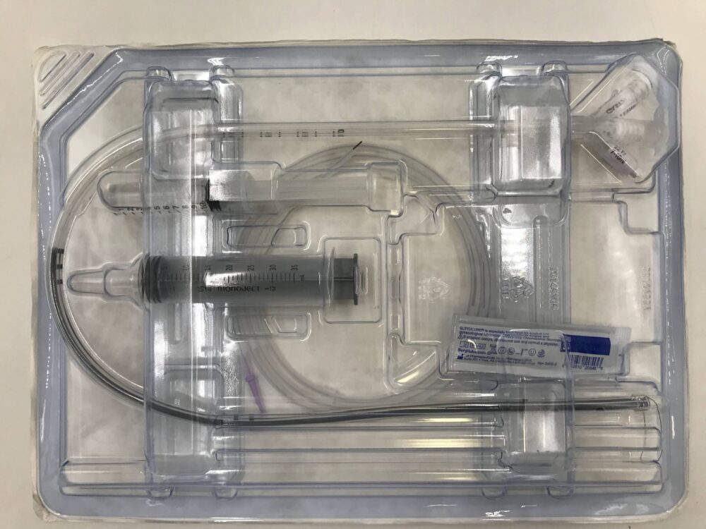 Avanos 0250-22 MIC* Gastric-Jejunal Feeding Tube Kit GJ-Tube 22Fr (X ...