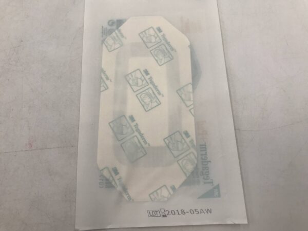3M 3584 Tegaderm +Pad Film dressing with Non-Adherent Pad 2-3/8in x 4in ...