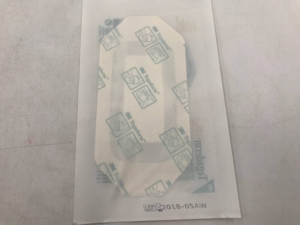3M 3584 Tegaderm +Pad Film dressing with Non-Adherent Pad 2-3/8in x 4in ...