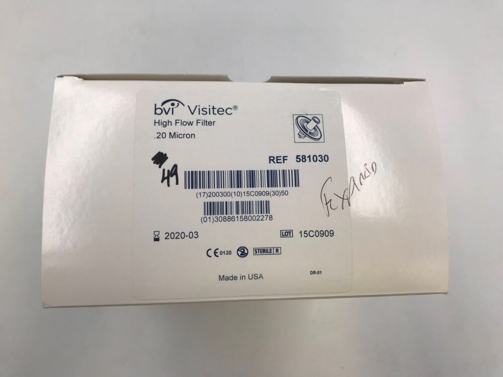 BVI 581030 Visitec High Flow Filter .20 Micron (49/Box)(X) - GB TECH USA