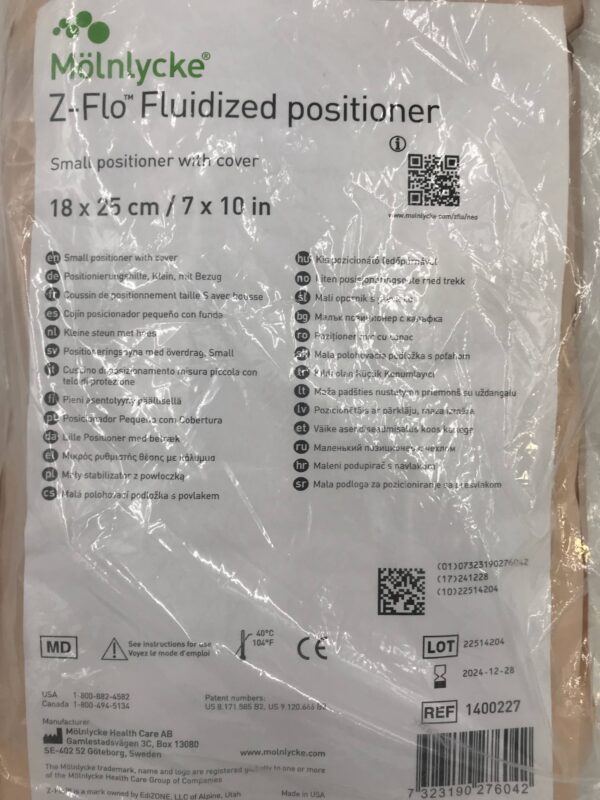 MOLNLYCKE 1400227 Z-Flo Fluidized Positioner Small 18x25cm / 7x10in ...