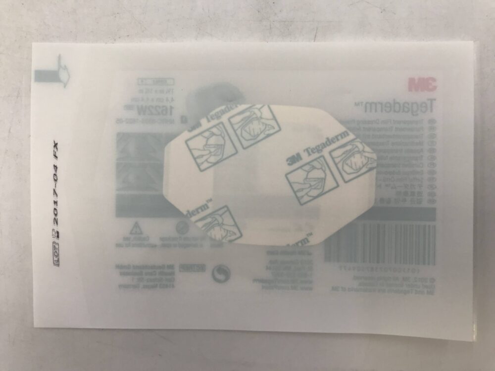 3M 1622W Tegaderm Transparent Film Dressing Frame Style 1-3/4in x 1-3 ...