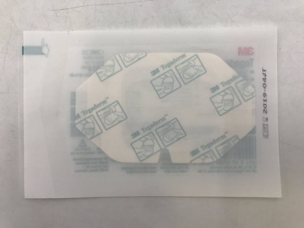 3M 1614 Tegaderm Film Transparent Film Dressing with Border 2-3/8in x 2 ...