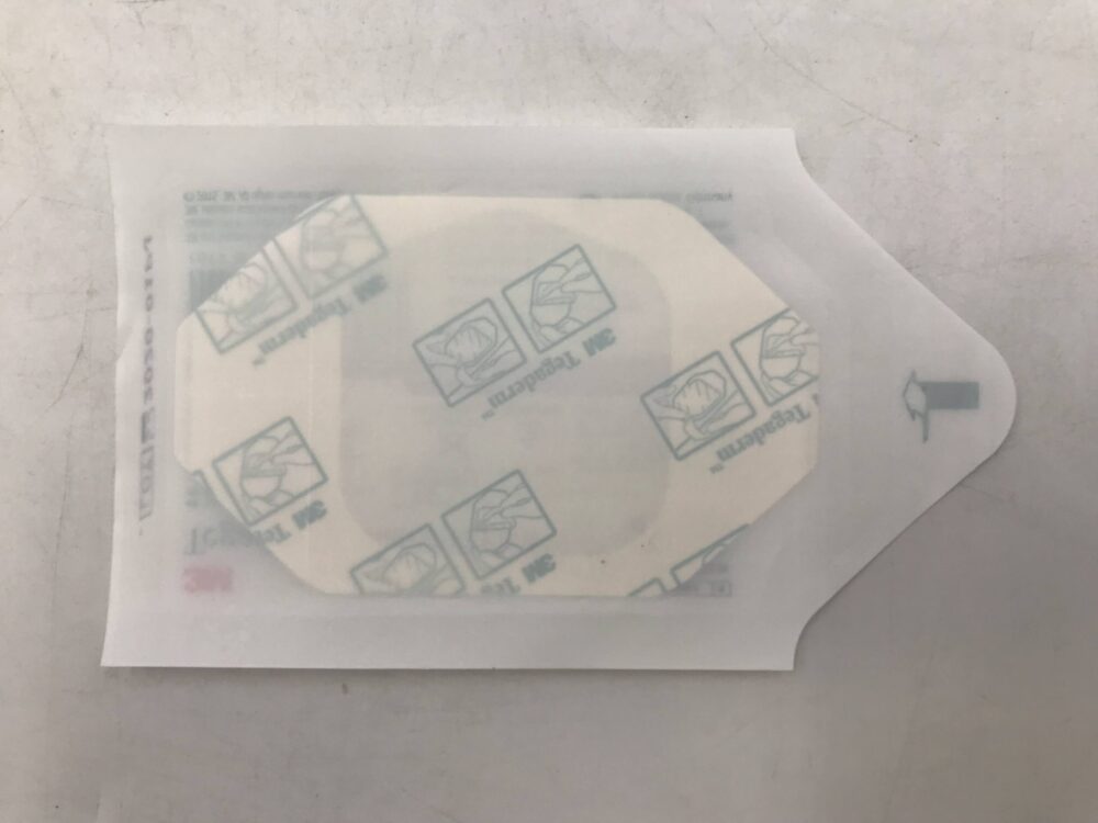 3M 1684 Tegaderm Diamond Film Diamond Pattern Film Dressing 2-3/8in x 2 ...