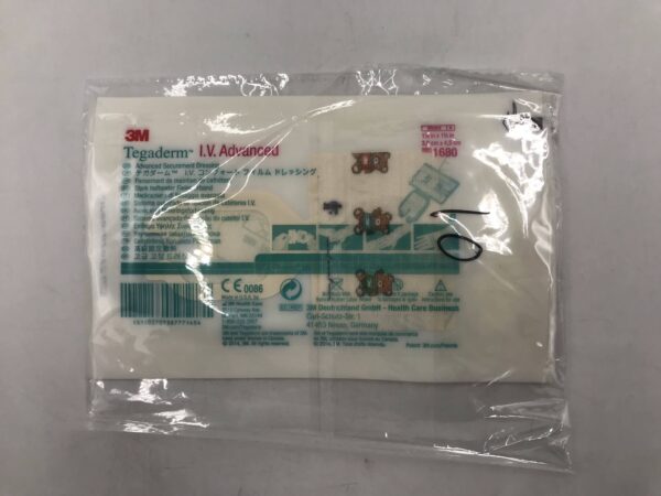 3M 1680 Tegaderm I.V. Advanced Securement Dressing 1-1/2in x 1-3/4in ...