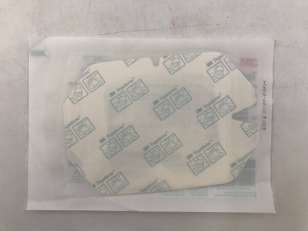 3M 1616 Tegaderm Film Transparent Film Dressing with Border 4in x 4-3 ...