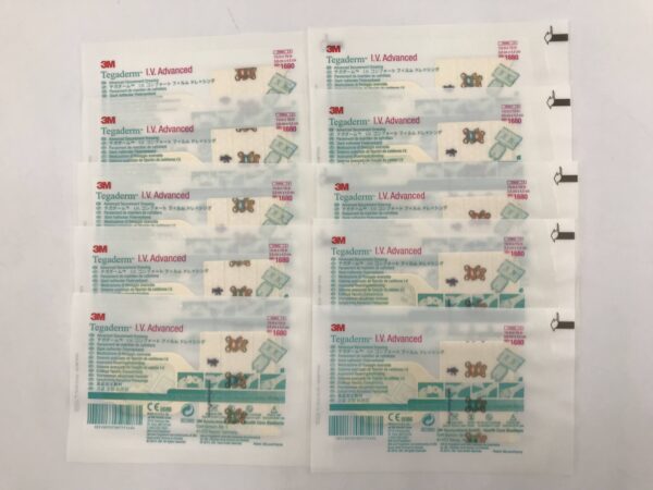 3M 1680 Tegaderm I.V. Advanced Securement Dressing 1-1/2in x 1-3/4in ...