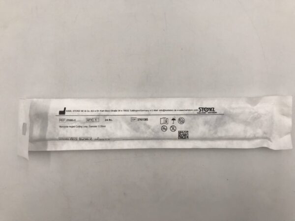 Storz 27050G-S Monopolar Angled Cutting Loop Diameter 0.35mm 24Fr. - GB ...