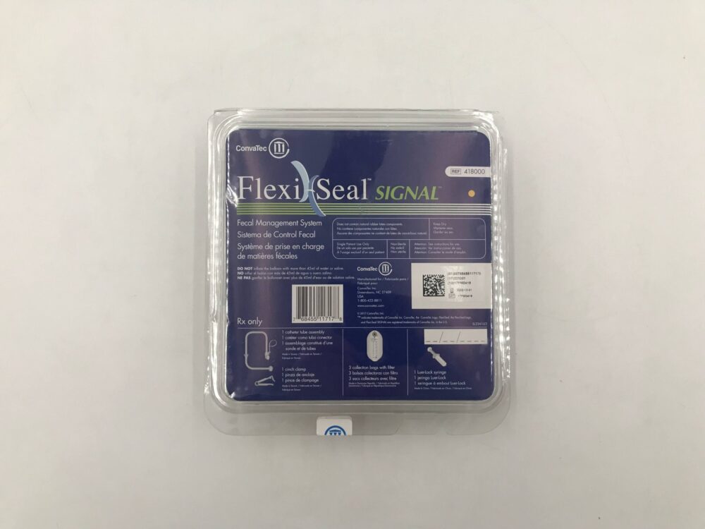 ConvaTec 418000 Flexicare Seal Signal Fecal Management System (X) - GB ...